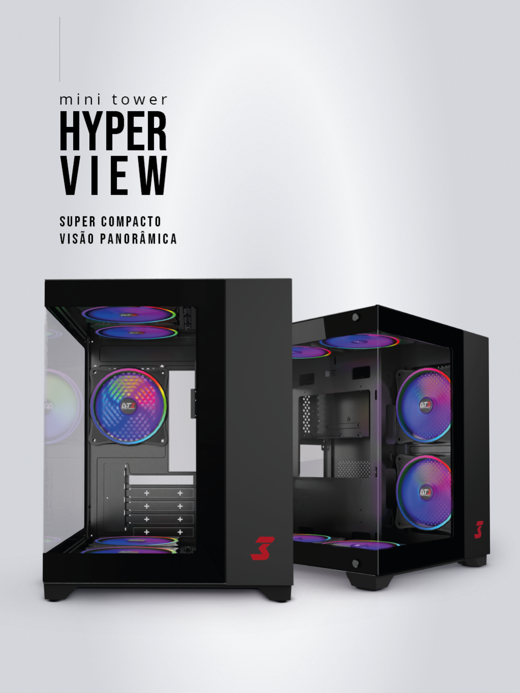 Gabiente Gamer Aquário DT3 Hyperview
